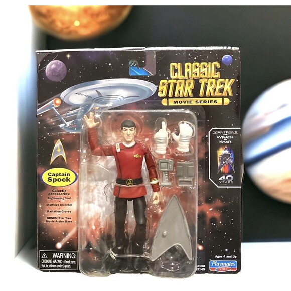 Playmates Toys | Toys | Star Trek Captain Spock Figure Radiation Glove ...